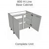 800mm wide Floor and Wall Units